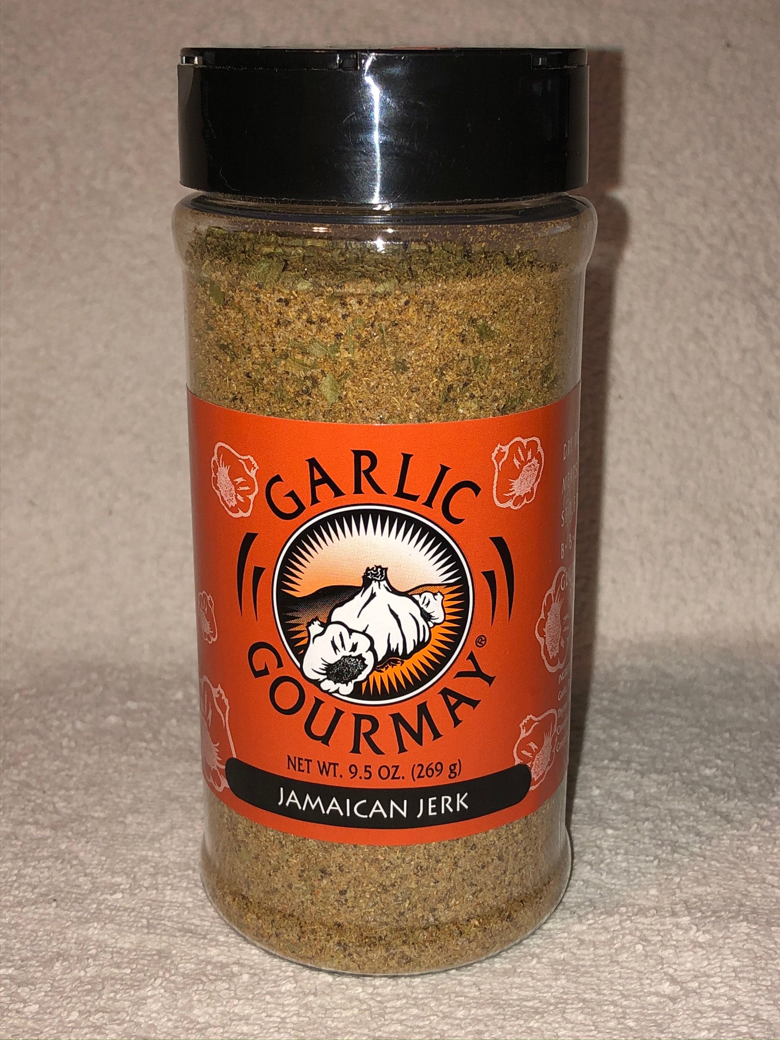 Large Jamaican Jerk Seasoning 9.5oz | GARLIC GOURMAY DBA GARLIC EXPRESSIONS